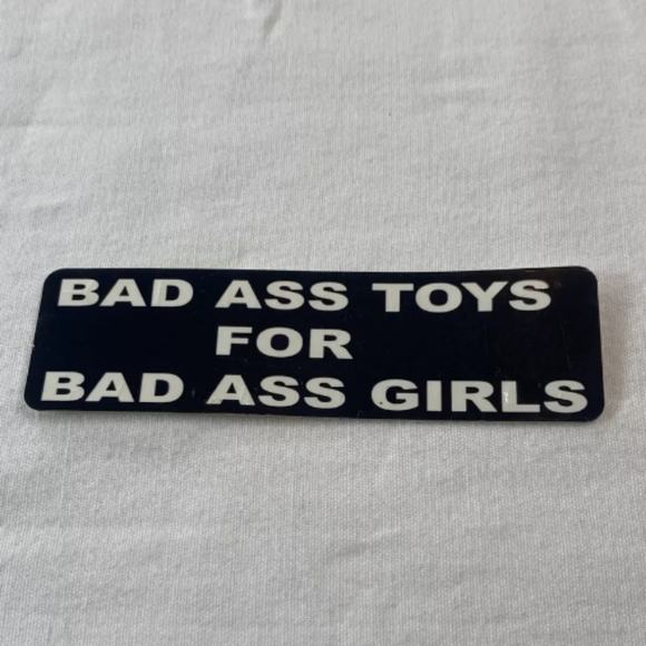 unbranded | Design | Bad Ass Toys For Bad Girls Sticker For Off Road ...